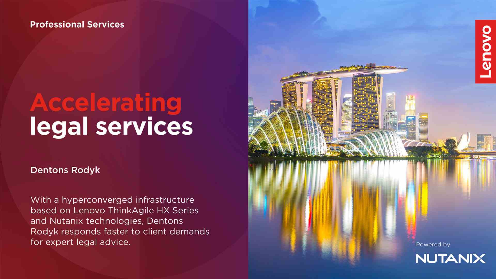Accelerating legal services with a hyperconverged infrastructure ...
