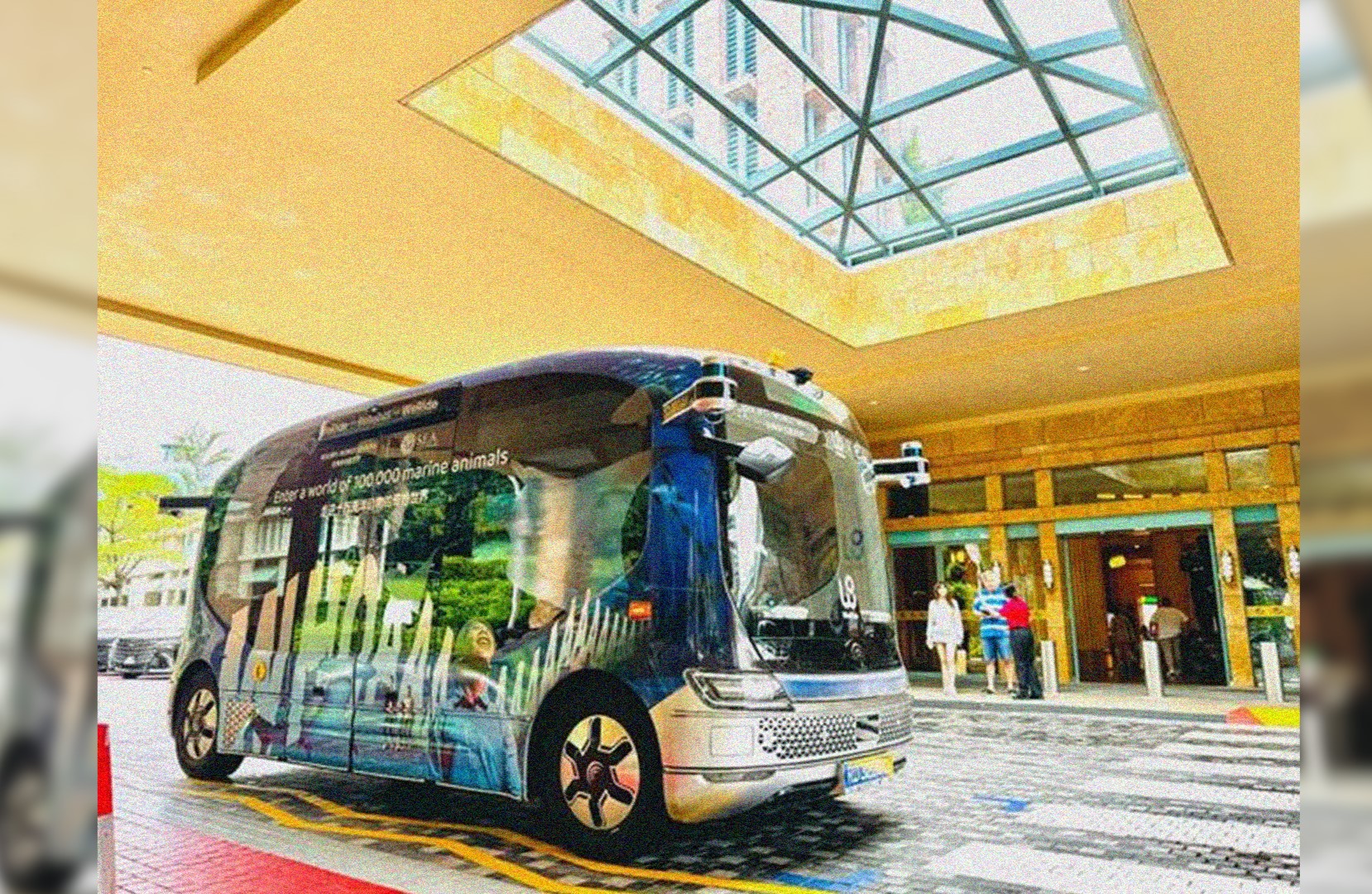 First short-haul L4 autonomous robo-bus route launches in Sentosa ...