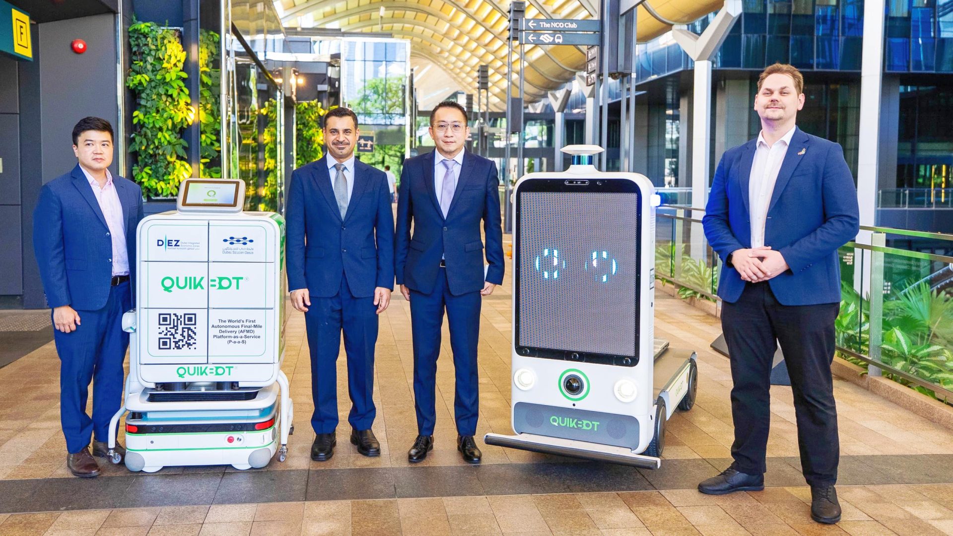 Dubai tests autonomous robots for sustainable last-mile delivery ...