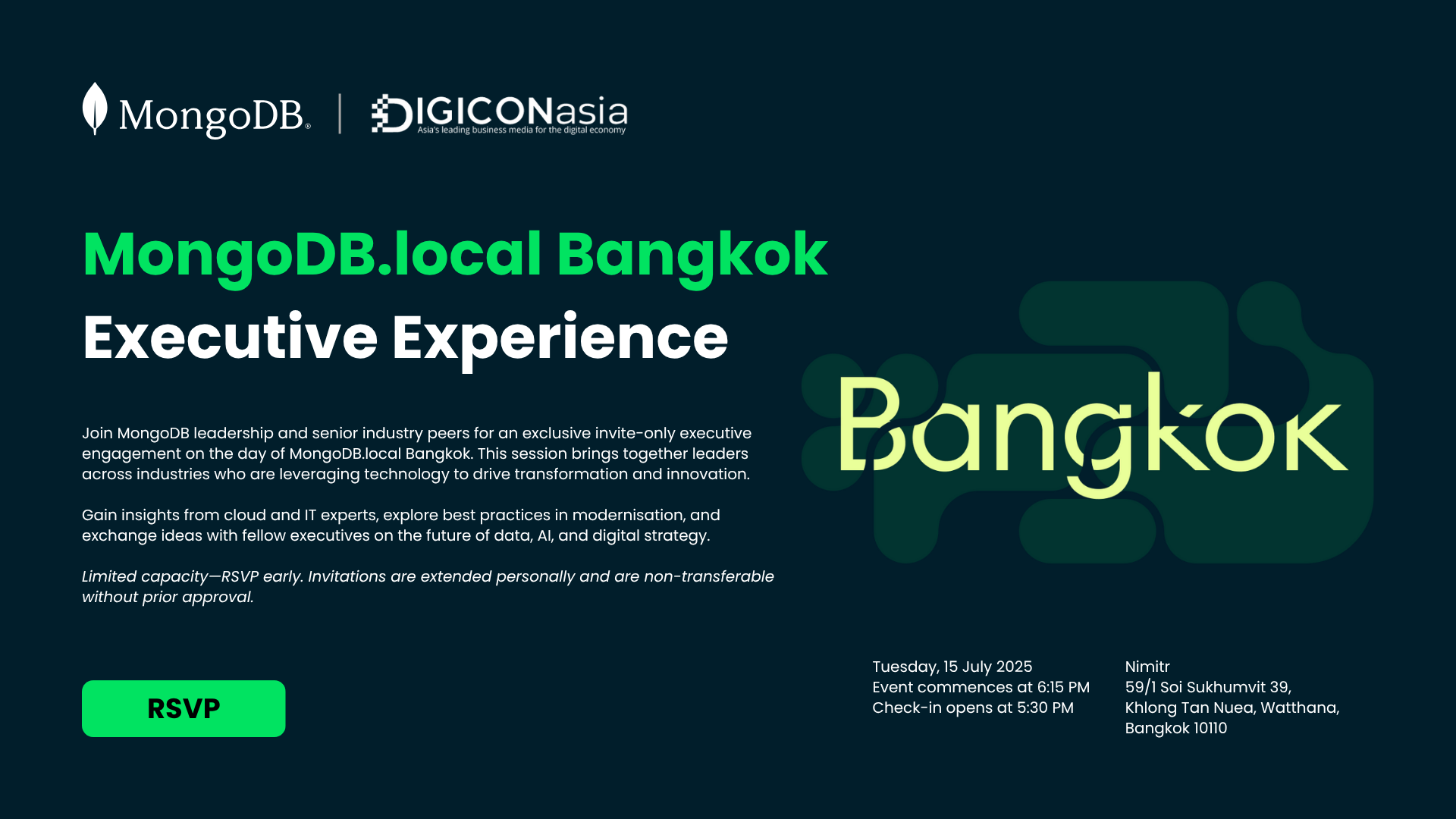 MongoDB local Bangkok 2025 | DigiconAsia